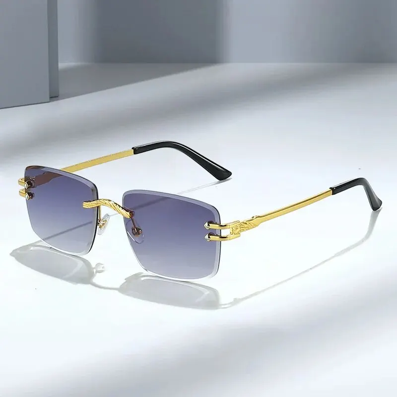 Trendy-Square-Fashionable-Sunglasses-No-Frame-Transition-Eyeglasses ...