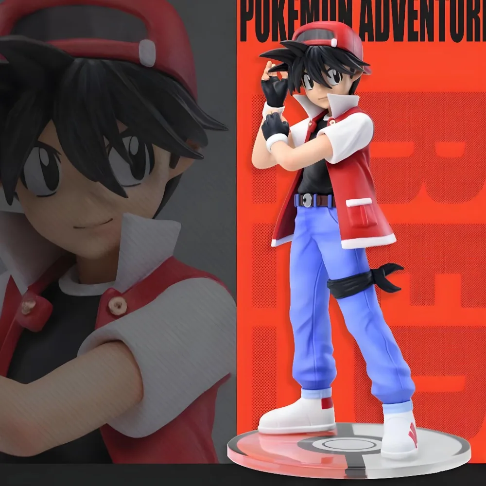 8cm/3.15in Anime Pokemen Figure Red Ash Ketchum Action Figures Pvc ...