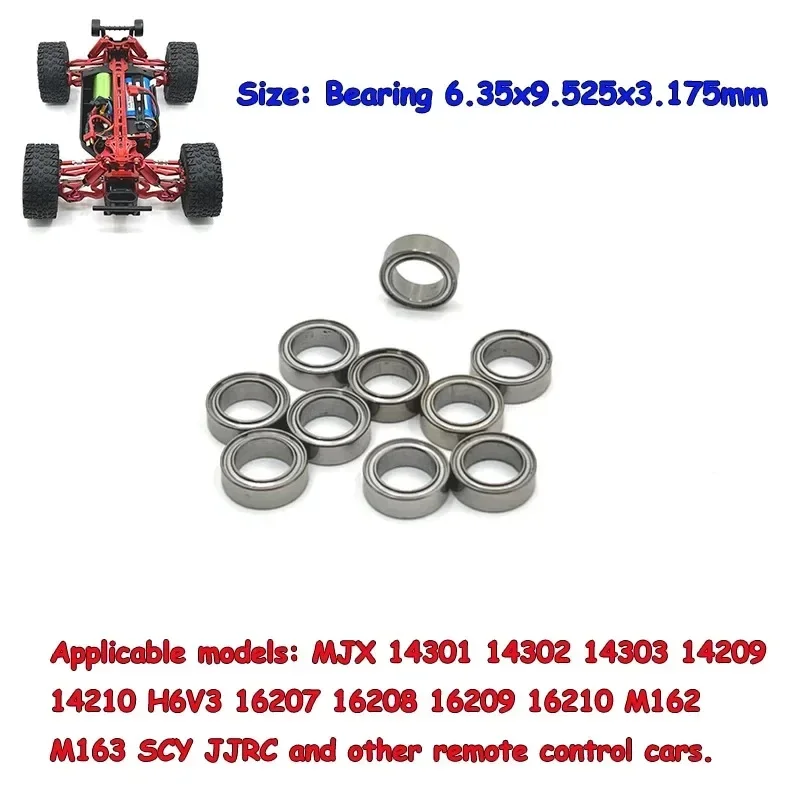 FOR MJX 14301 14302 14209 14210 16207 16208 16209 16210 10pcs Bearing 1 ...