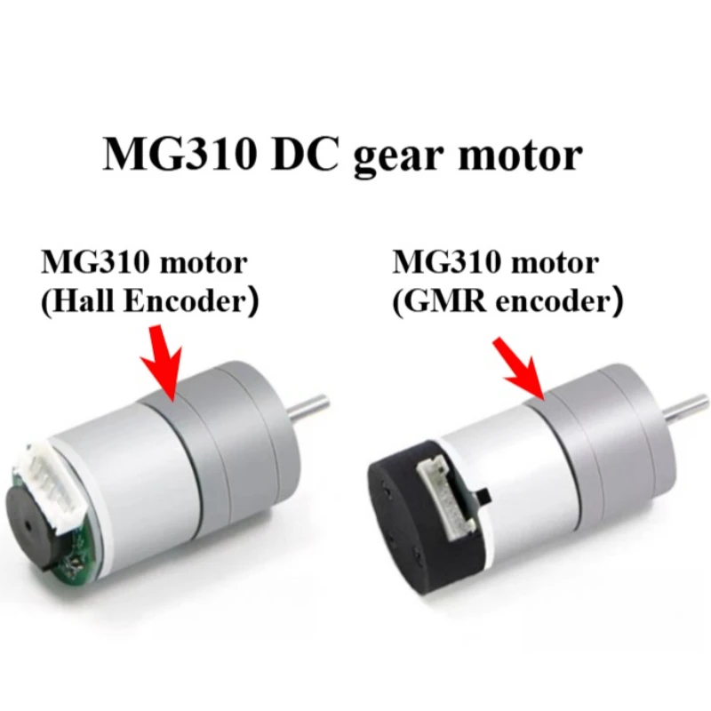 MG310 DC 7.4V Reduction Gear Motor GMR Encoder Code Speed Measurement ...