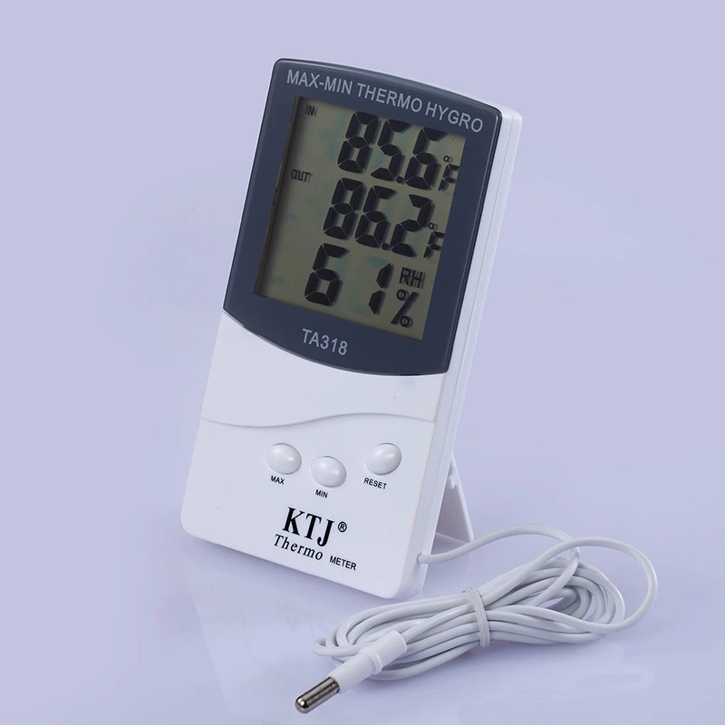 Outdoor Temperature Hygrometer Digital Temperature and Humidity Meter ...