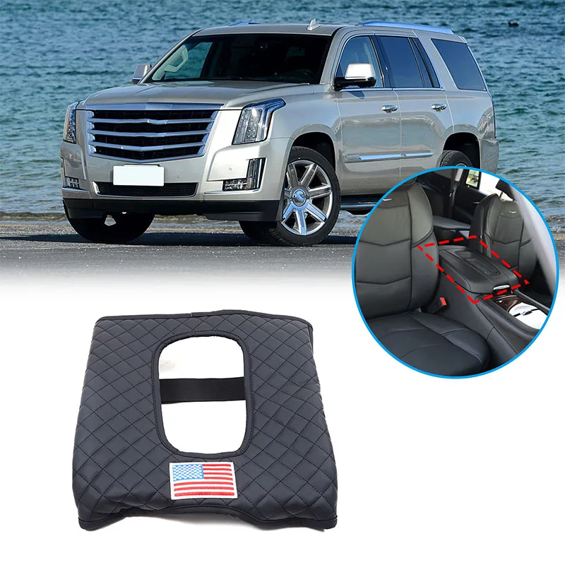 For 2015-2020 Cadillac Escalade Armrest Box Cover Car Styling ...