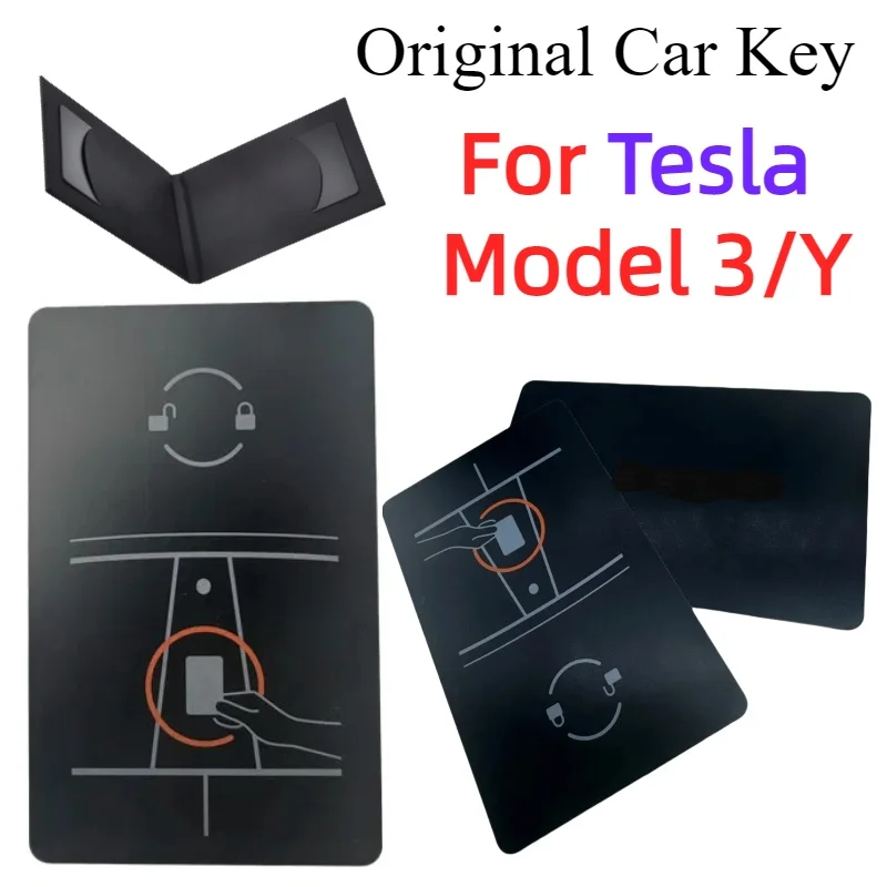 For-Tesla-Model-3-Y-Induction-smart-car-key-card-Original-Spot ...