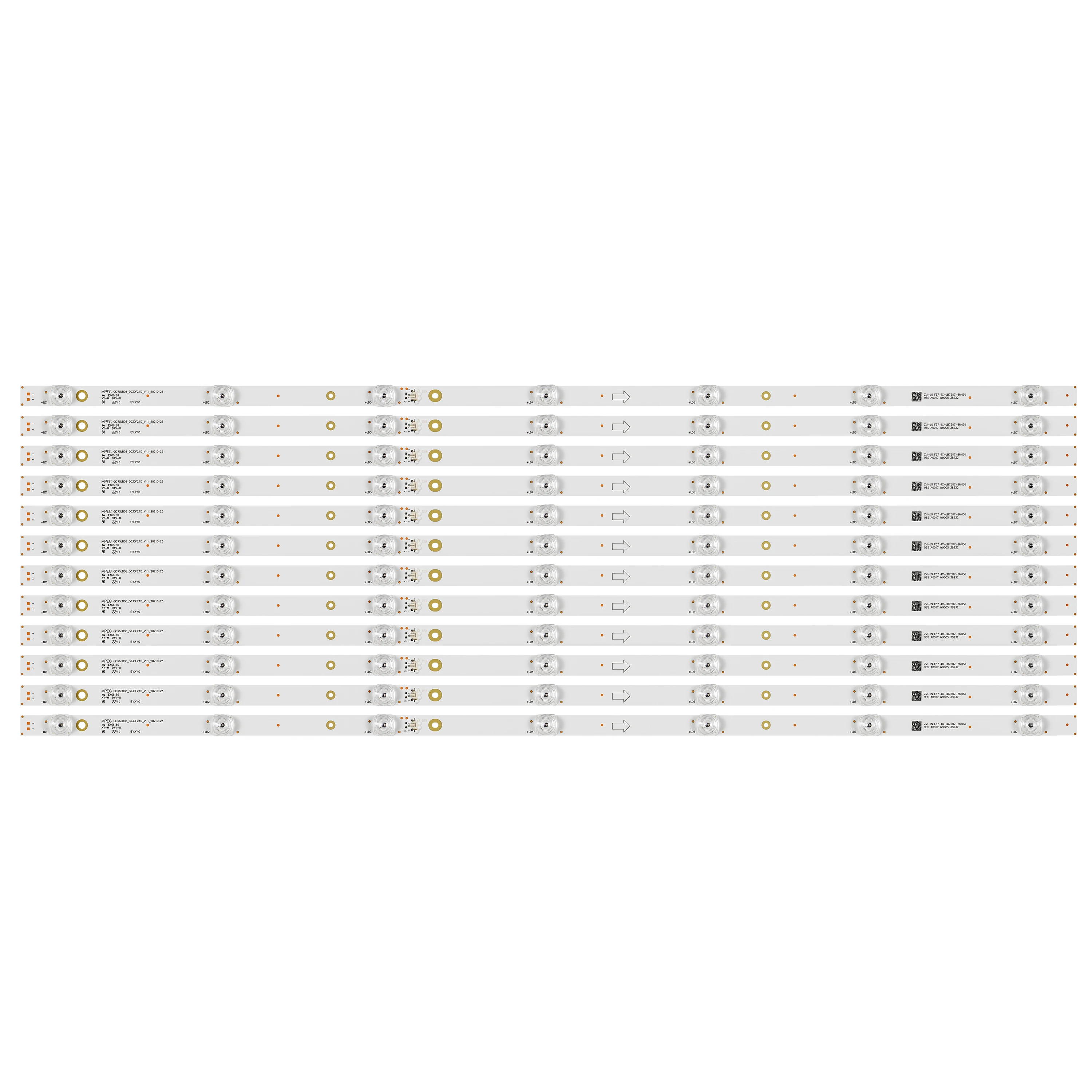 LED-backlight-strip-7-lamp-for-TCL-75V2-GIC75LB08-75S421-75D6-75S423 ...