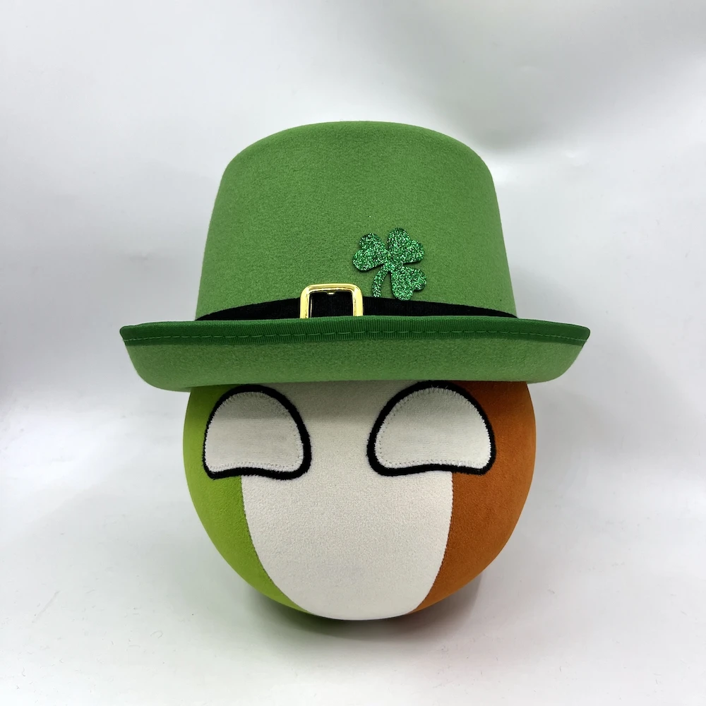 Ireland-Ball-and-st-Patrick-s-Day-Green-hat-Doll-IRL-countryballs ...
