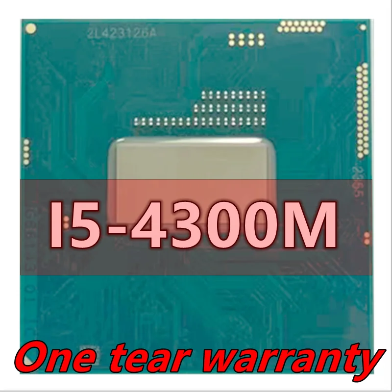 i5-4300M SR1H9 i5 4300M 2.6 GHz Dual-Core Quad-Thread CPU Processor 3M ...