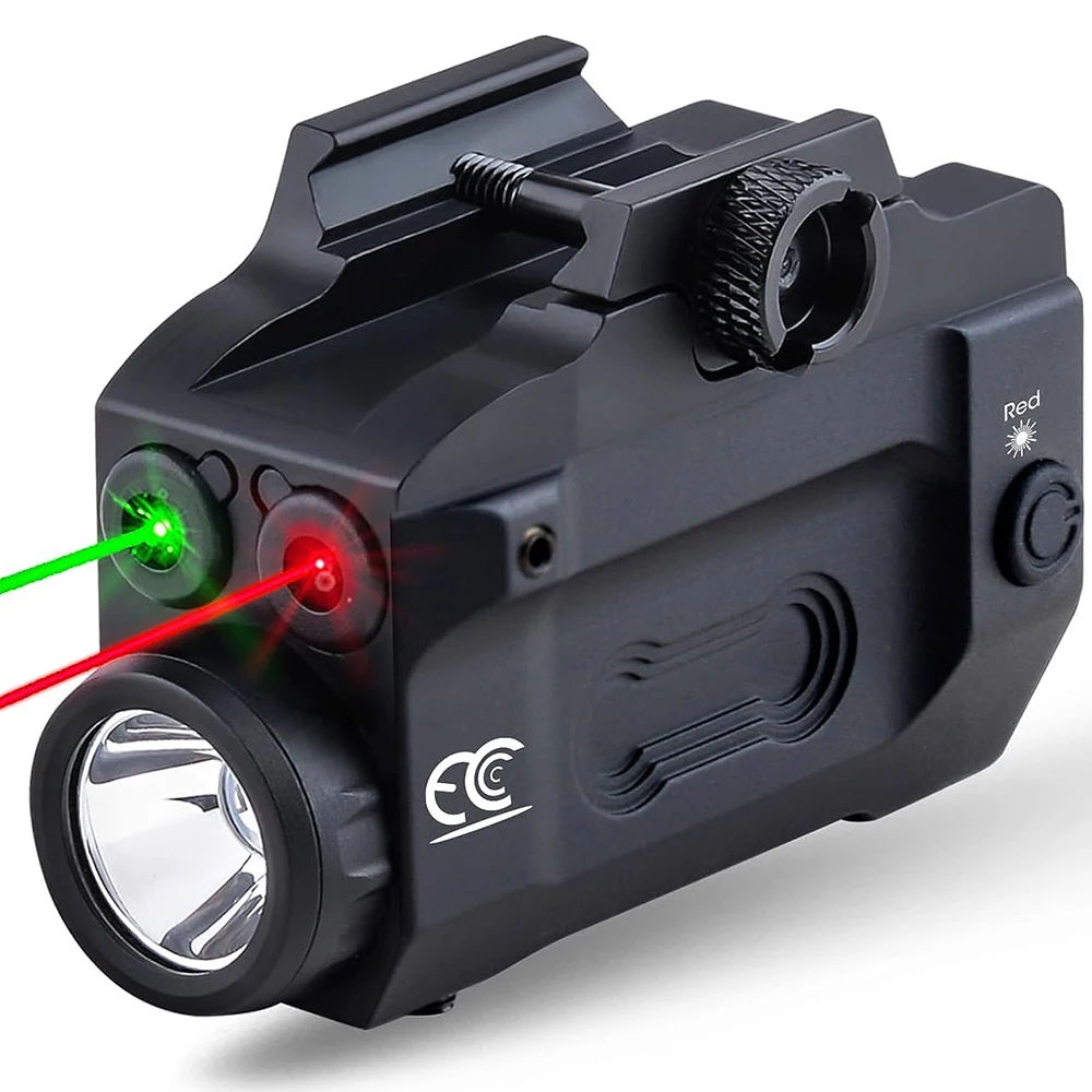 800-Lumen-Laser-Light-Combo-for-Pistol-Red-Green-Laser-Weapon-Gun-Light ...