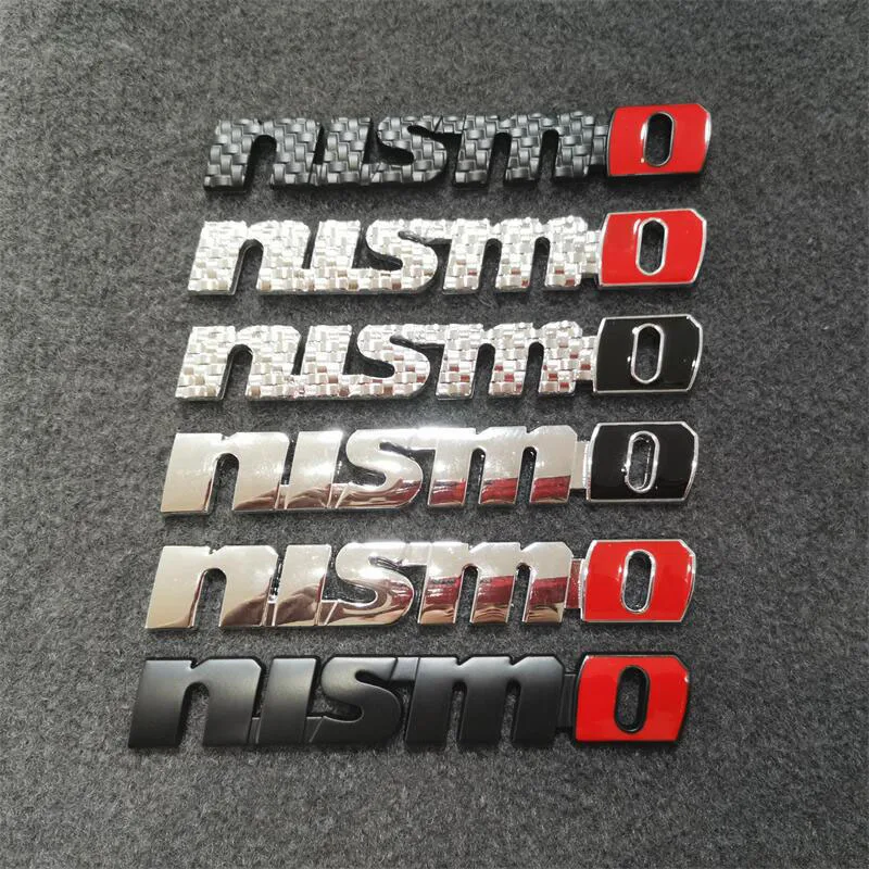 Letras de Metal 3D para Nissan Nismo, emblema para maletero trasero ...