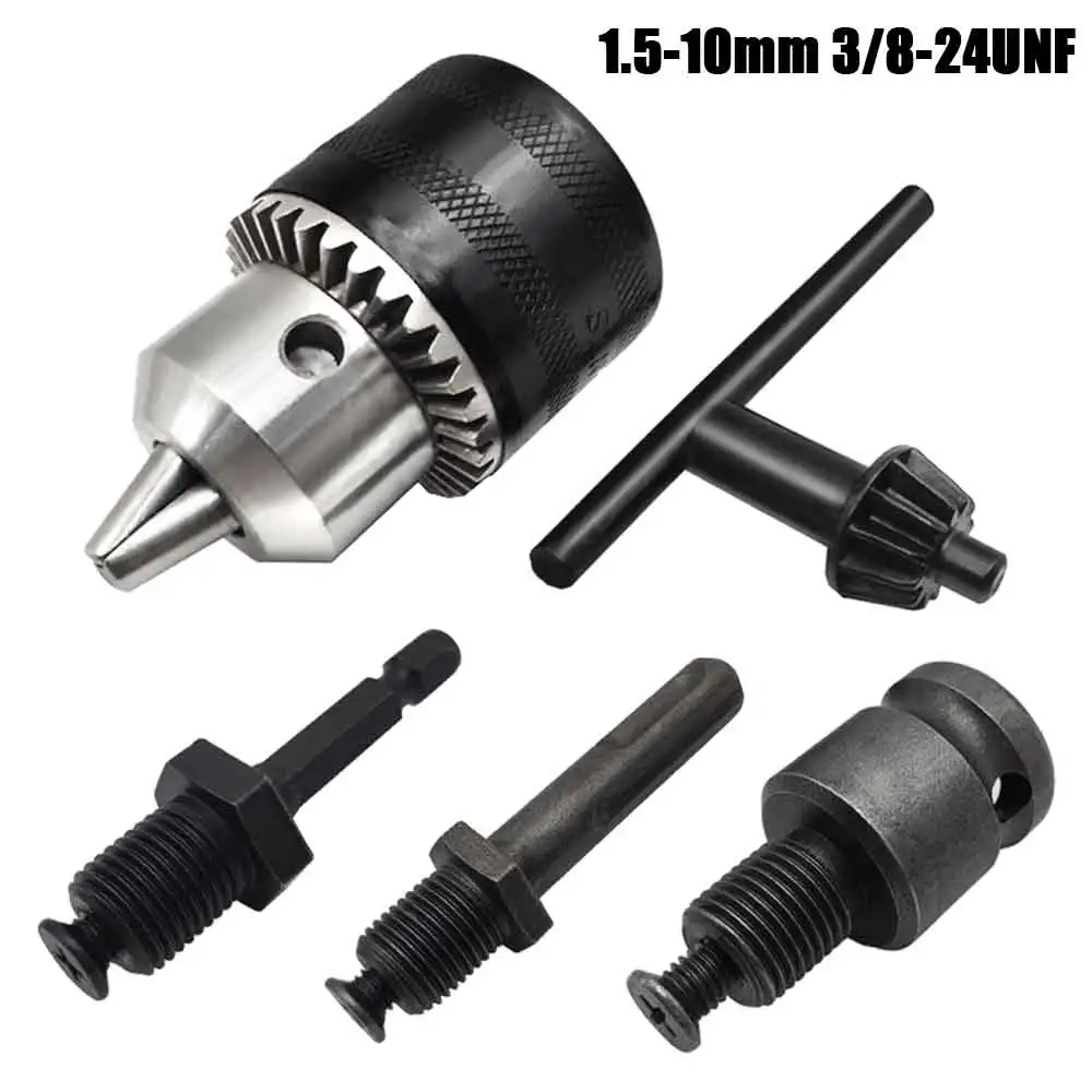 1-5-10mm-Drill-Chuck-3-8-24UNF-Mount-Impact-Driver-Bits-Chuck ...