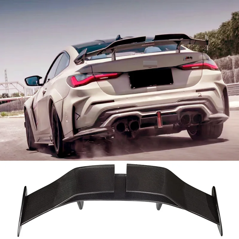 M4 Carbon Spoiler for BMW G82 M3 M5 Universal Car Rear Wing G22 G26 4 ...