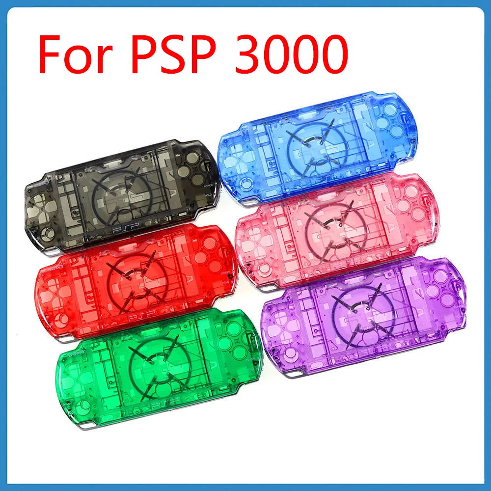 1Set-For-PSP3000-Game-Console-Full-Case-For-Sony-PSP3000-Transparent ...