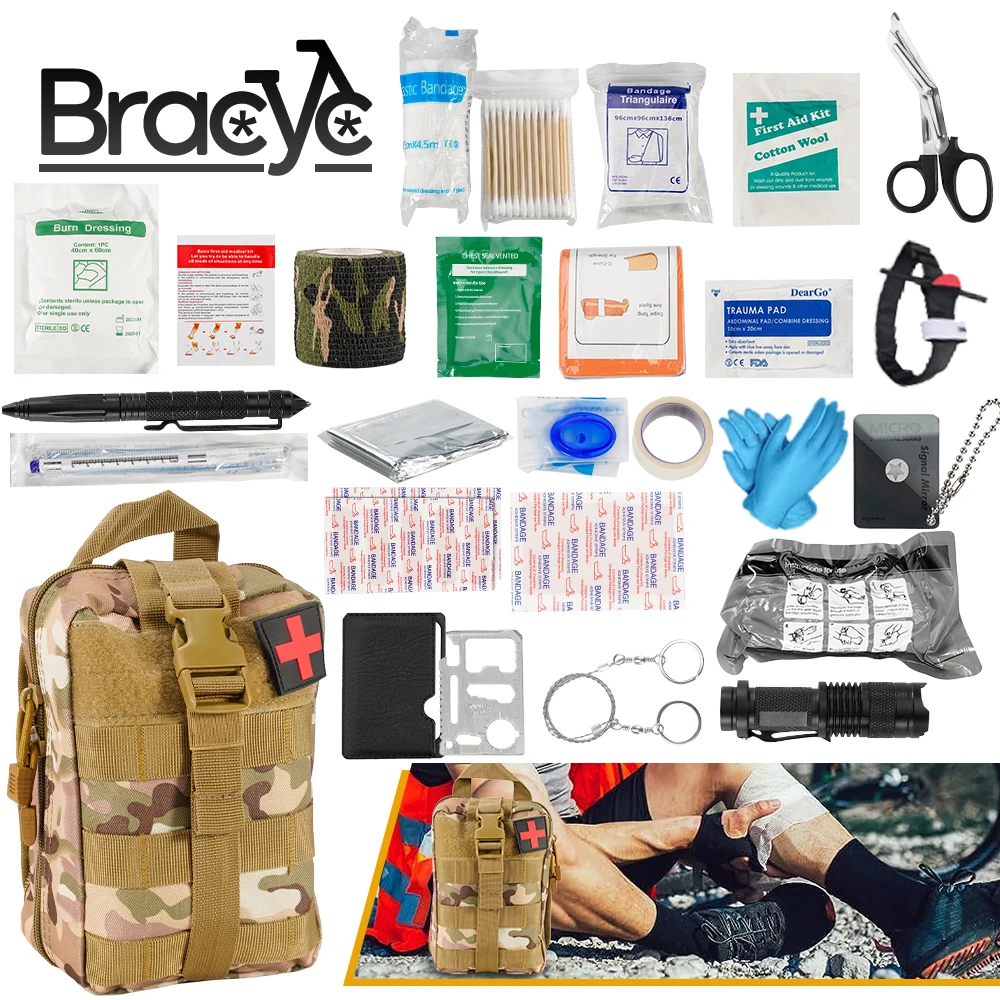 First-Aid-Survival-Kit-Tactical-IFAK-Pouch-Supplied-Camping-Full-Set ...