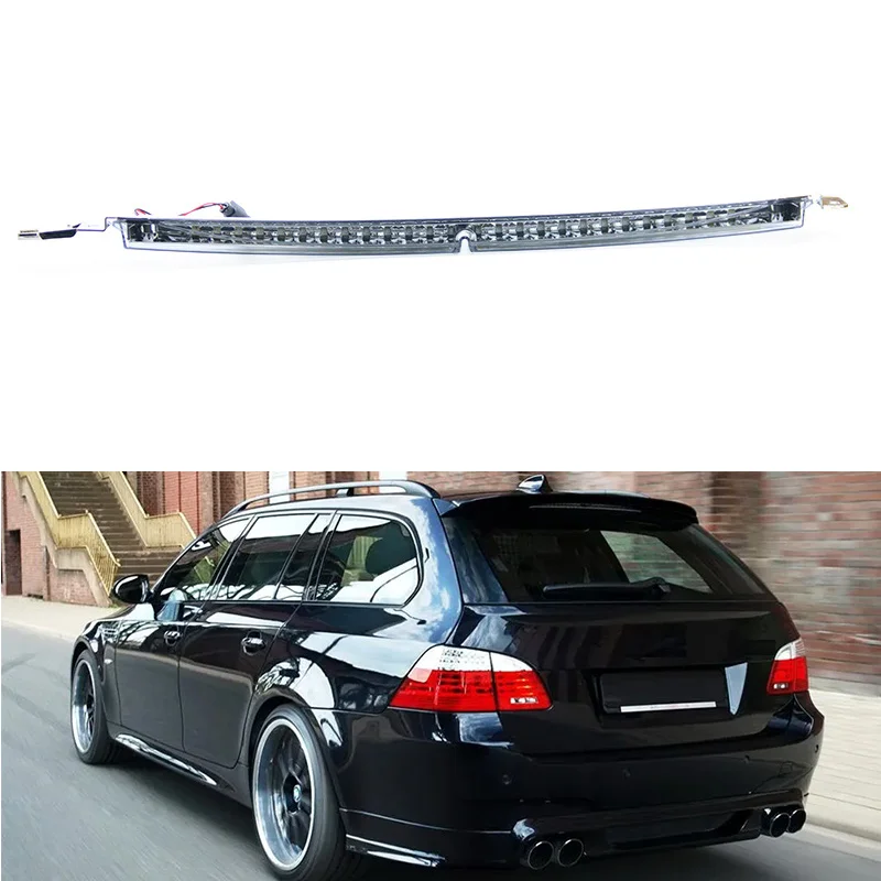 White-For-BMW-5-Series-E60-E61-Facelift-2007-2008-2009-2010-63256925902 ...