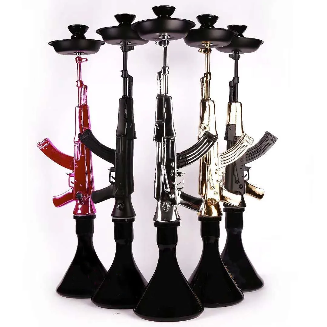 hookah-shisha-set-Bar-KTV-hookah-AK47-resin-plating-large-model-Arabian ...