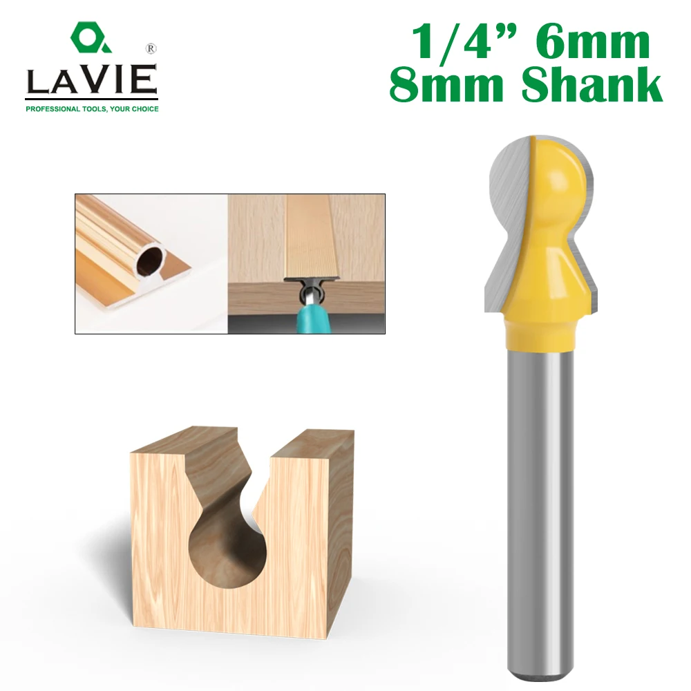LAVIE-1PC-1-4-6MM-8MM-Shank-Horizontal-Crown-Molding-Bits-Router-Bit ...