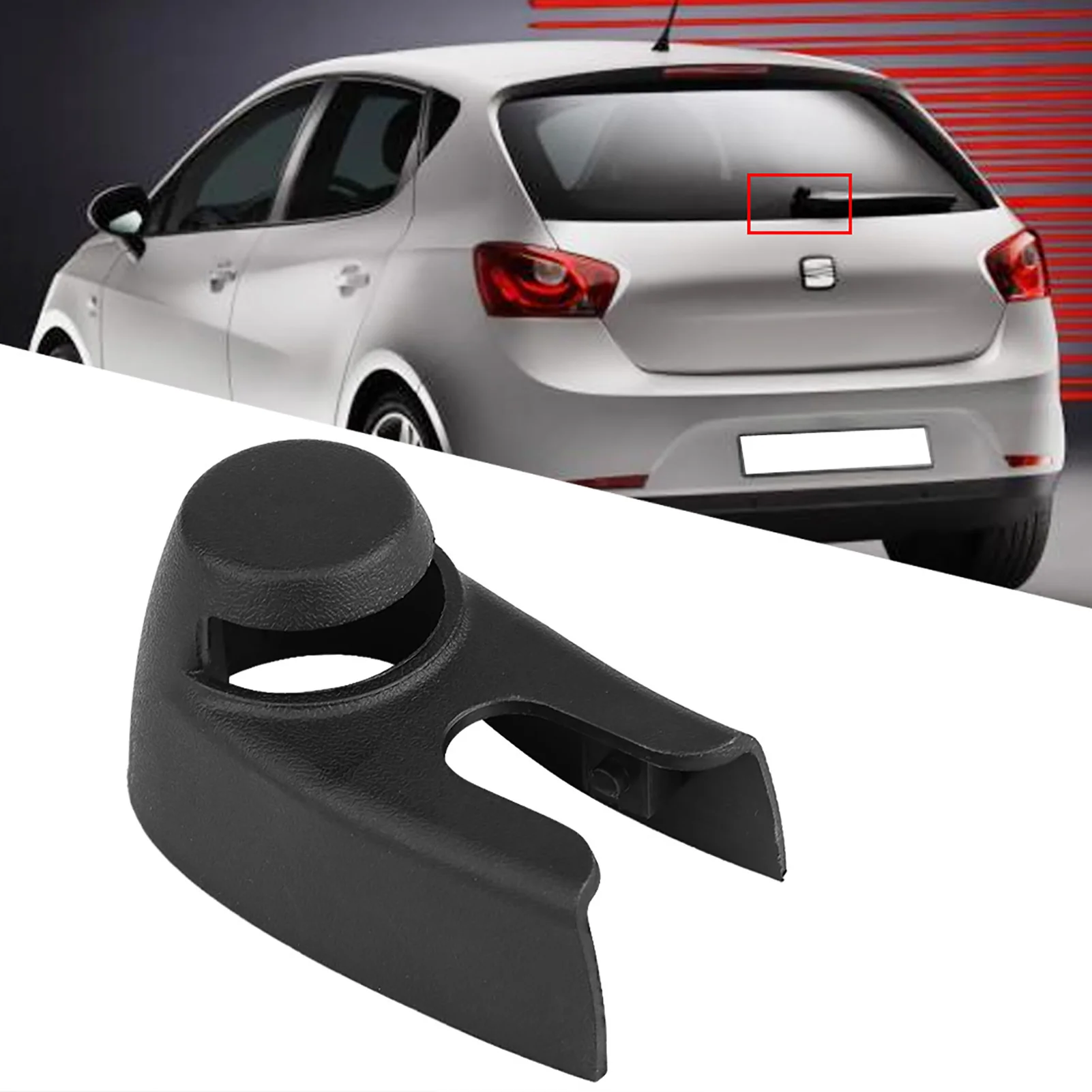 Car Auto Rear Windshield Wiper Arm Cover Cap 5P0955435B for Seat Altea ...