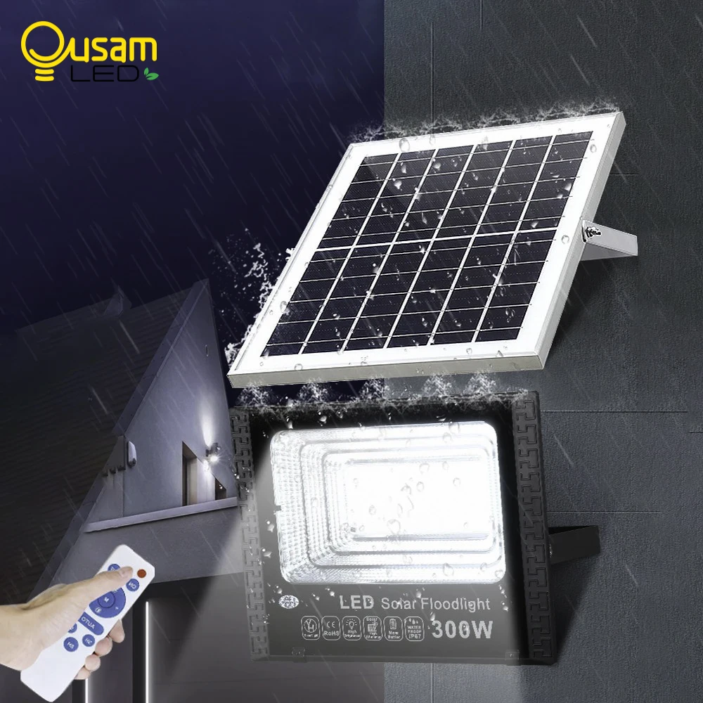 Solar Spotlight Outdoor Flood Light LED Solar Reflector 228LED Solar ...