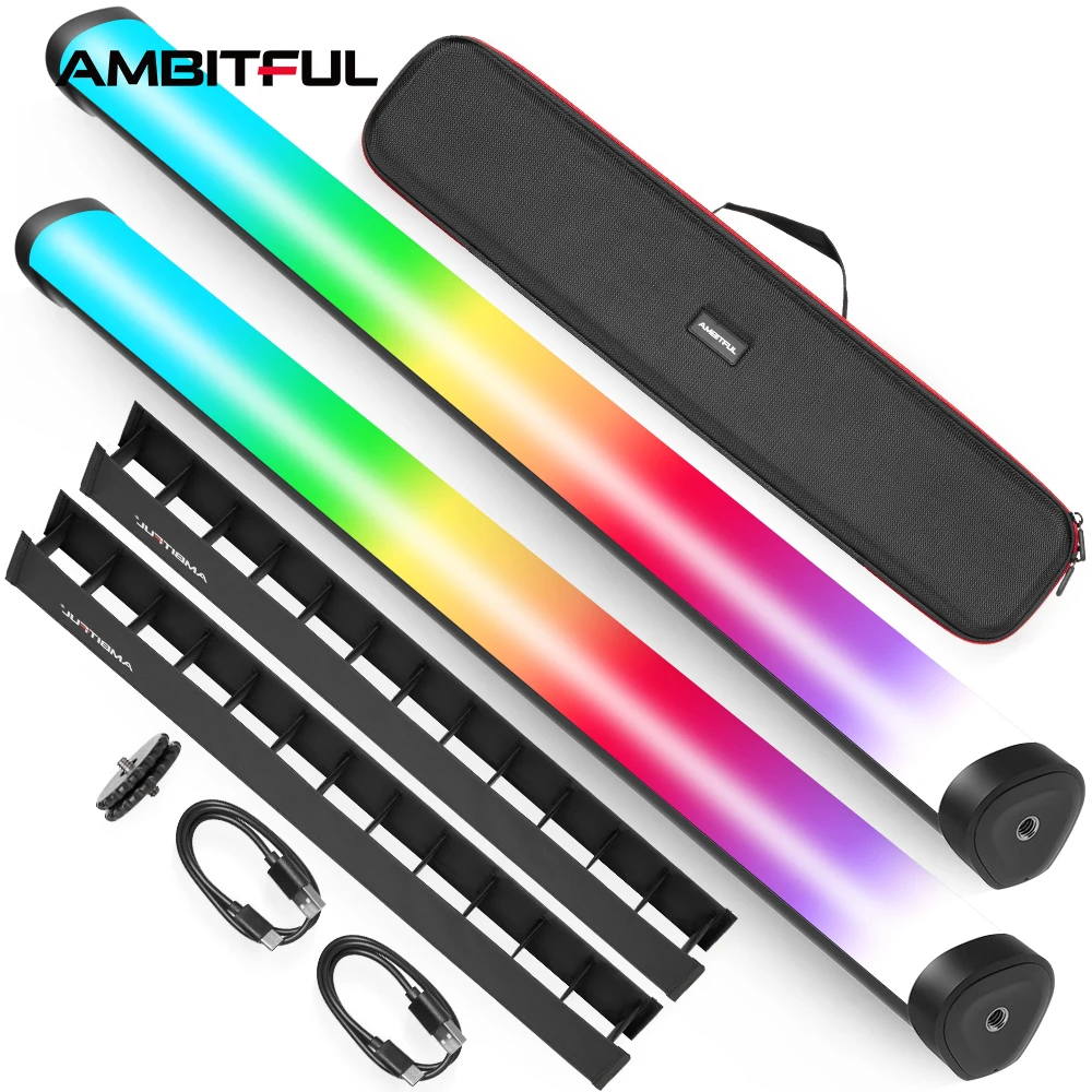 AMBITFUL A2PRO 2500K-8500K RGB Tube Light Full Color LED Video Stick ...