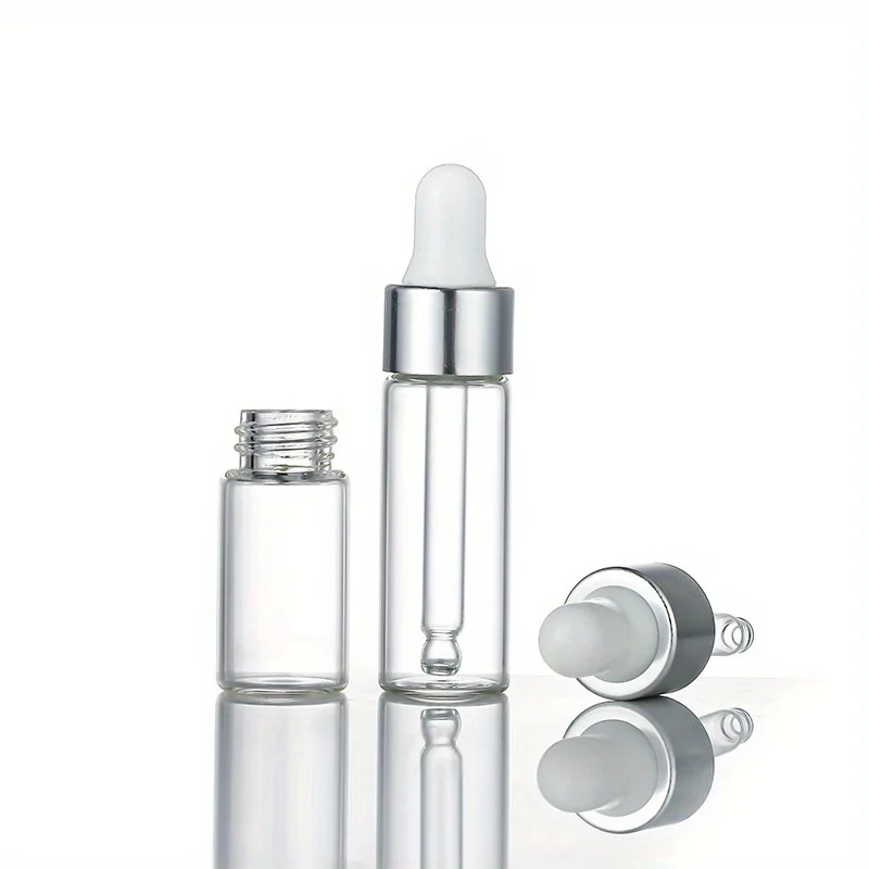 10pcs Mini Dropper Bottles Glass Empty Essential Oil Aromatherapy ...