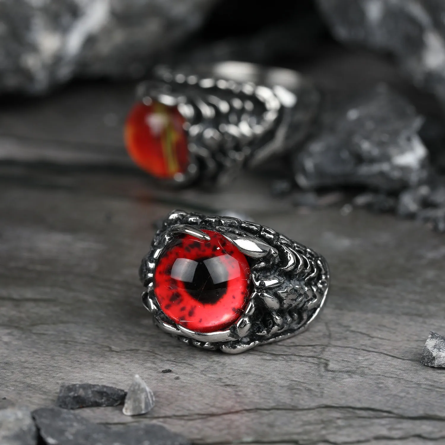 Unique-Design-Creative-Evil-Eye-Rings-for-Men-Women-Personality-Male ...