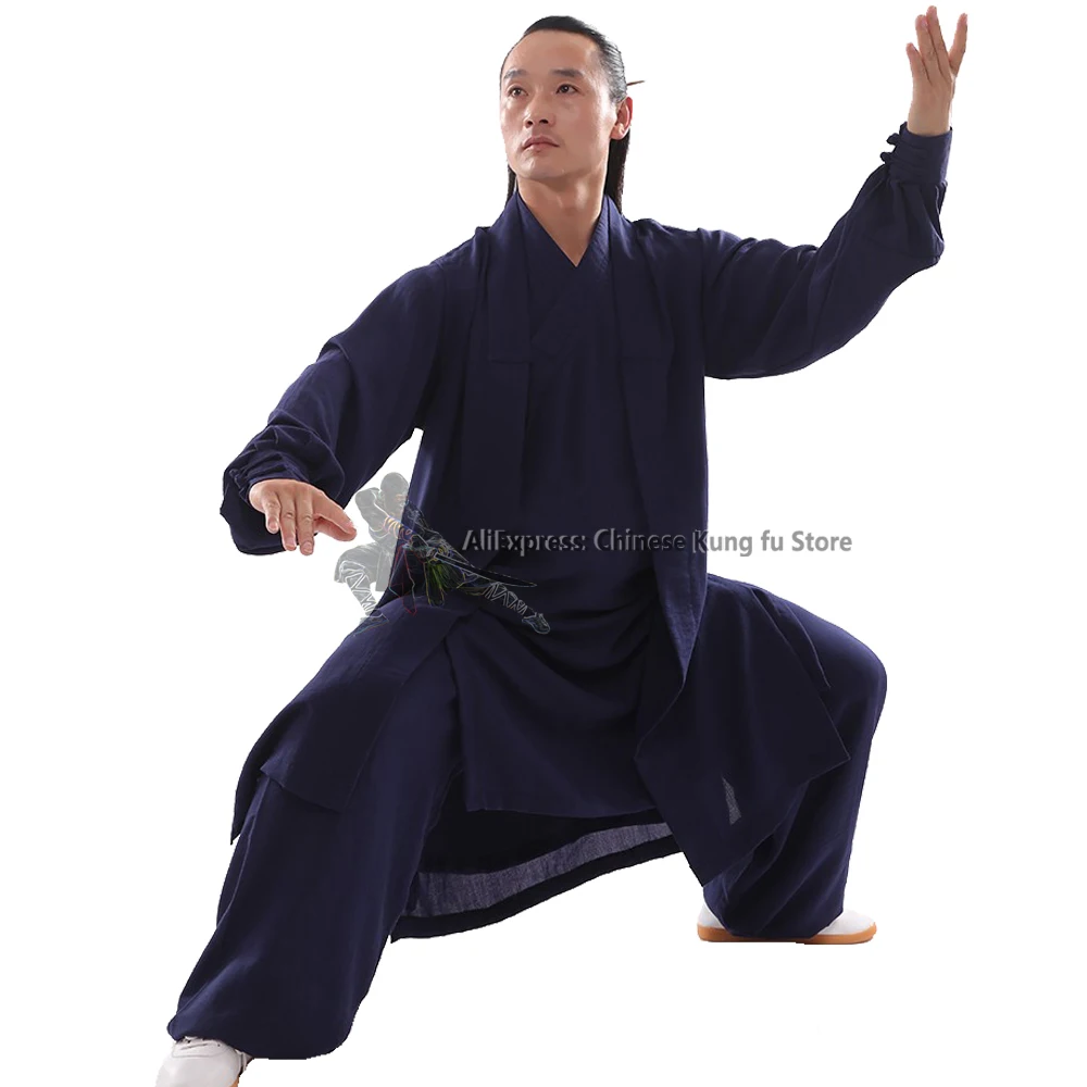 3-Pieces-Custom-Tailored-Wudang-Taoist-Robe-Kung-fu-Suit-Tai-Chi ...