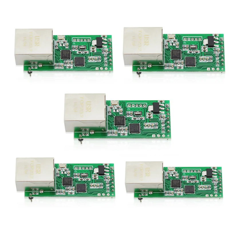 Serial to Ethernet Converter Module USR-TCP232-T2 Bidirectional Transmission of serial TTL and ...