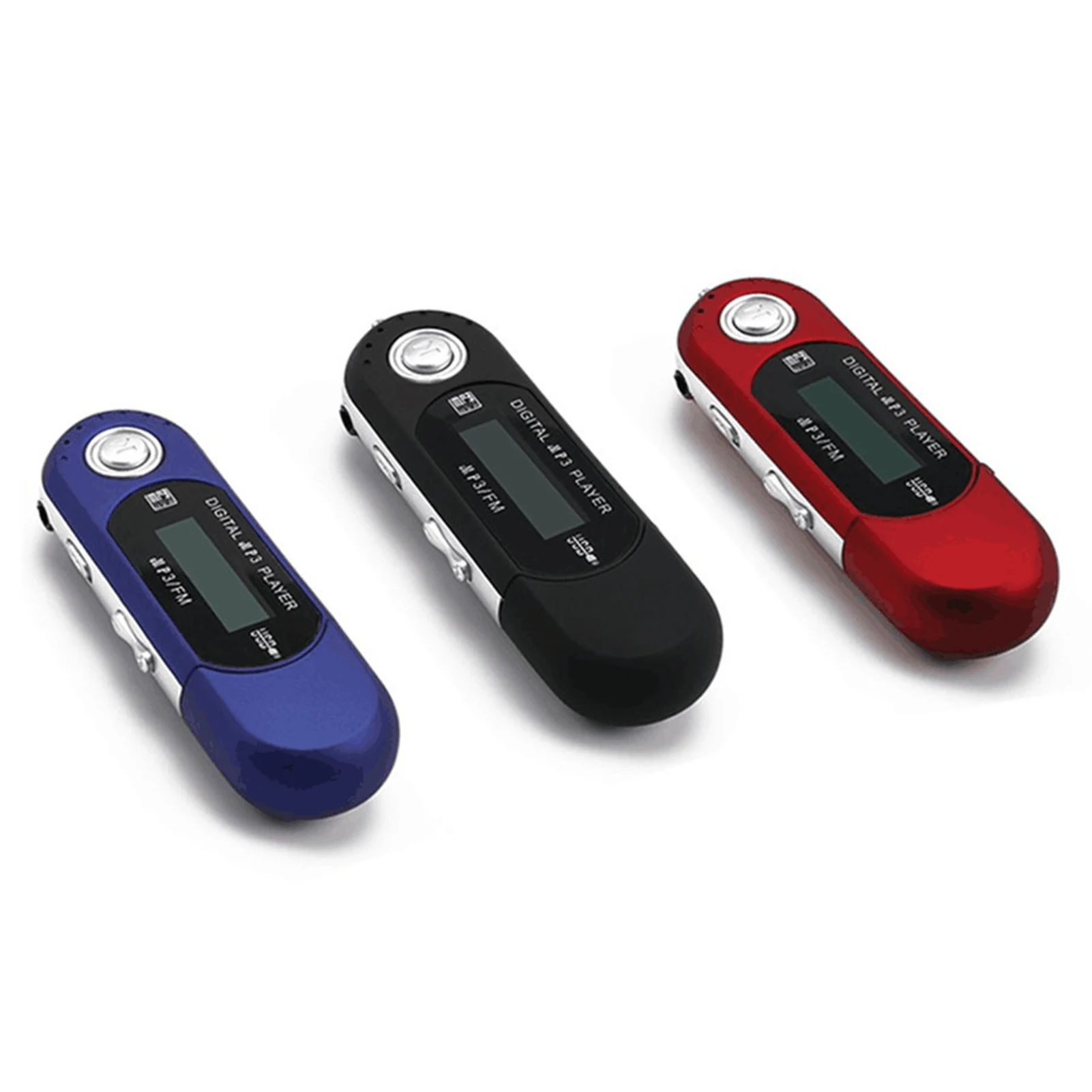 LECTEUR MP3,Red 4G--Lecteur de musique MP3 Portable, Mini écran LCD, prise directe USB, haute ...