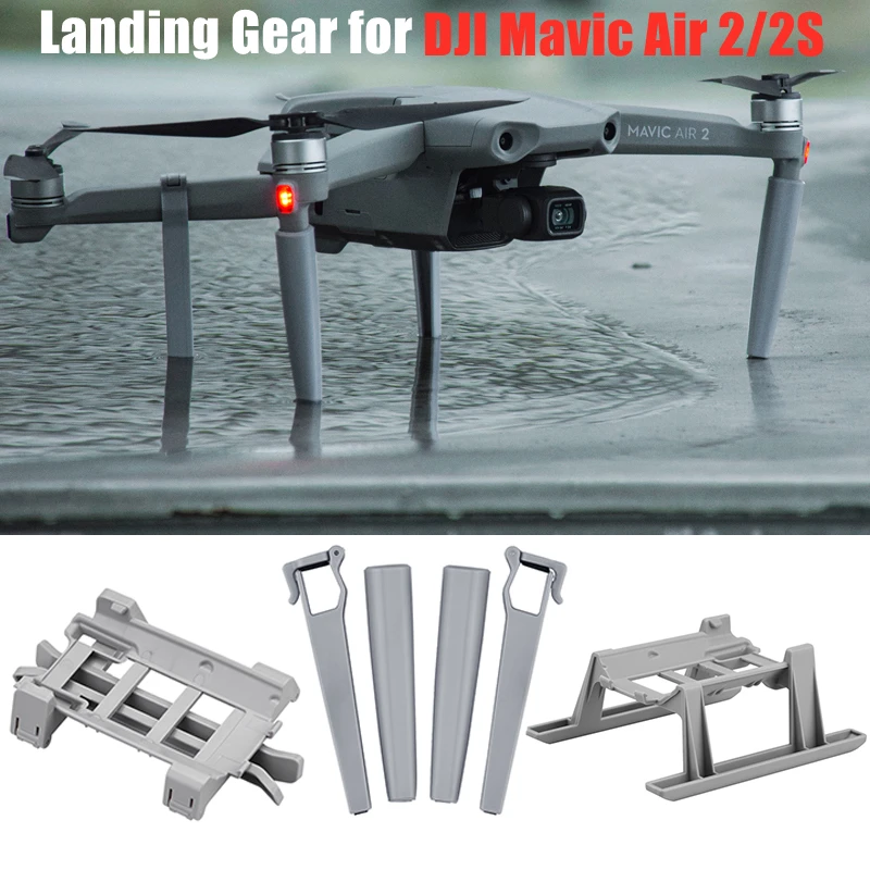 Extensions Landing Gear for DJI Mavic Air 2/2S Drone Extended Leg Quick ...
