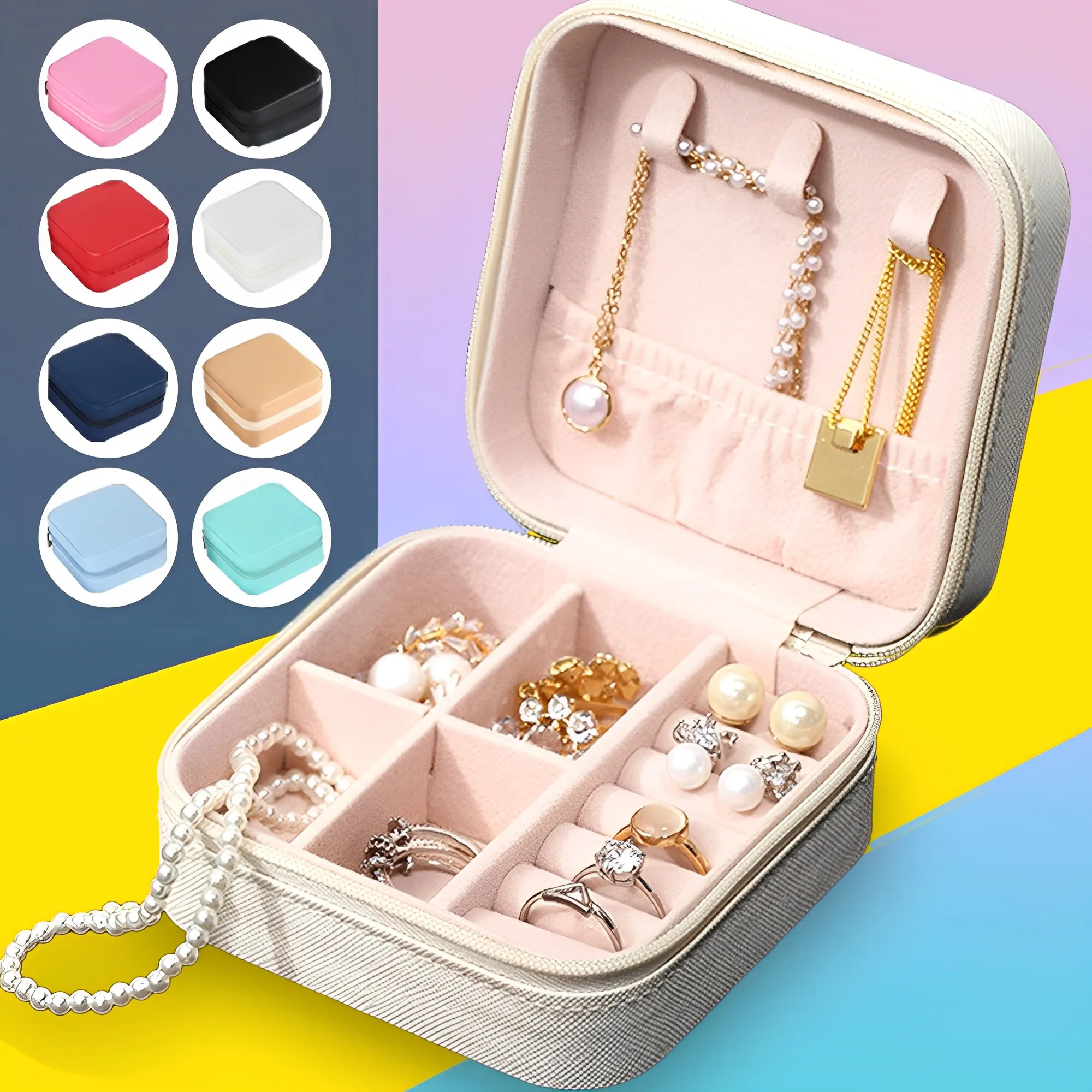 Portable-Jewelry-Box-Jewelry-Organizer-Display-Travel-Jewelry-Case ...