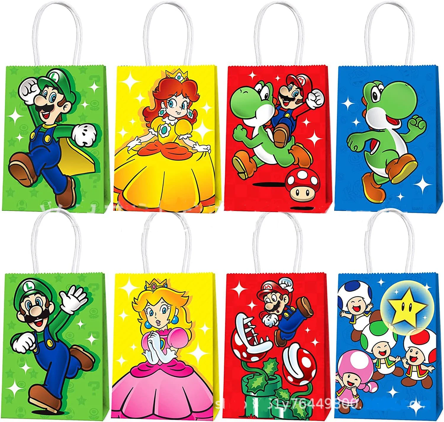 Super-Mario-Cartoon-Paper-Gift-Bag-sacola-produtos-decorativos-do ...