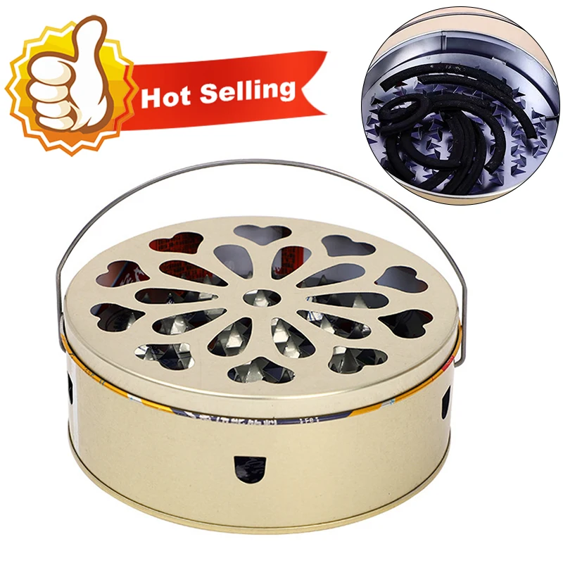 1PCS-Portable-Mosquito-Coil-Tray-Holder-Home-Insect-Repellent-Anti-fire ...