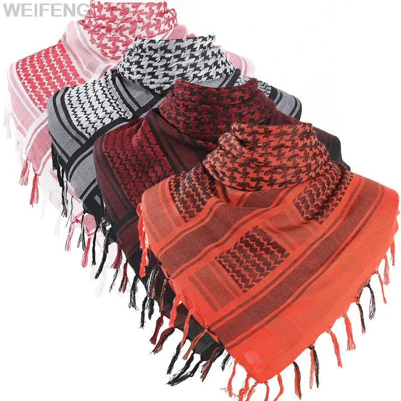 Tactical-Arab-Keffiyeh-Shemagh-Scarf-Cotton-Winter-Shawl-Neck-Warmer ...