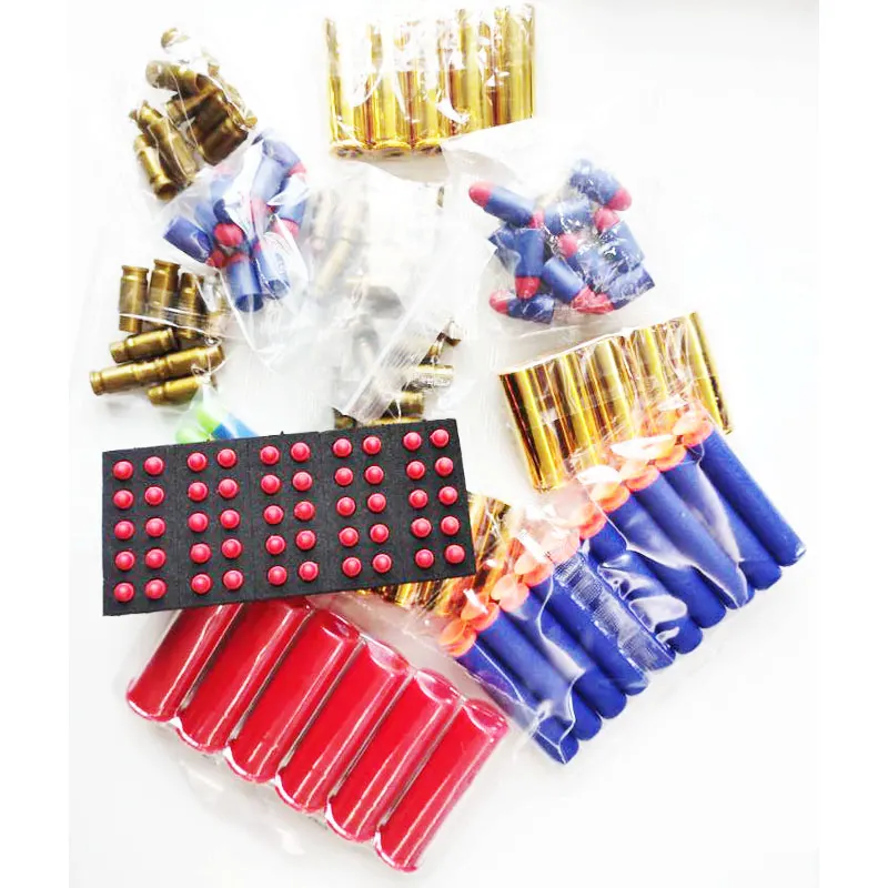 Toy-Gun-Accessories-Soft-Bullets-Shells-Gatling-XM1014-Glock-Colt ...
