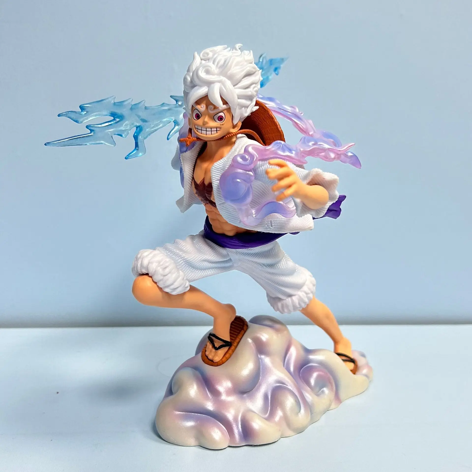20cm-One-Piece-Sun-God-Nica-Luffy-Action-Figure-Anime-Stepping-On-The ...