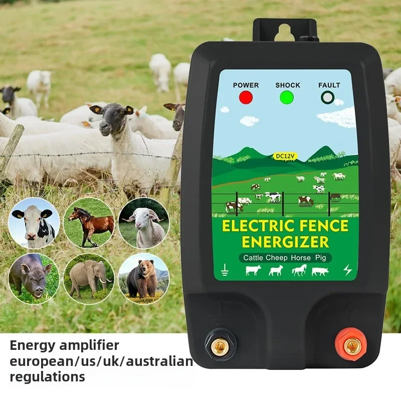 New-Fence-Livestock-Electronic-Fence-Ranch-Breeding-Intelligent-Pulse ...