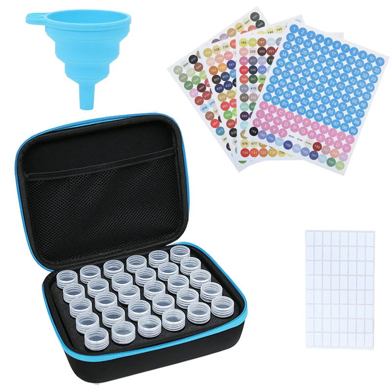 Ruopoty-Diamond-Painting-Tools-Accessories-Storage-Box-30-Grids-Funnel ...