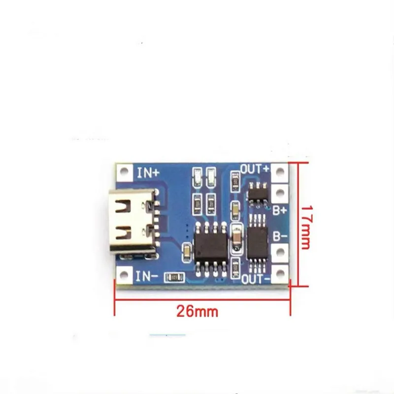 USB charging module TP4056 5V 1A 18650 TP4056 lithium battery charger ...