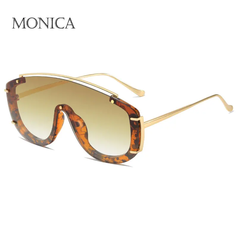 2022 Fashion Modern Oversized Sunglasses For Women Hot Quality Vintage ...