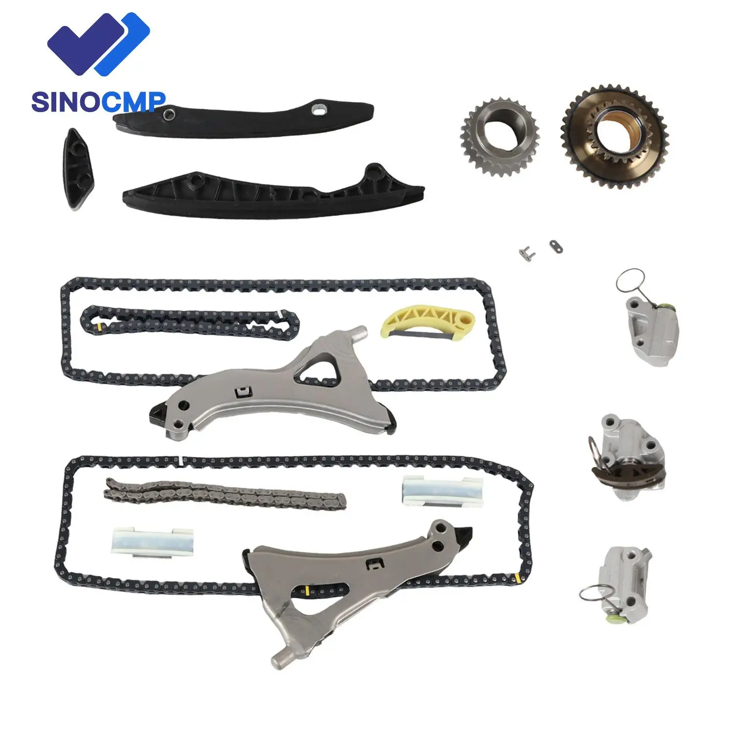 Engine Timing Chain Kit for M278 Mercedes CLS550 E550 E500 S500 SL550 ...