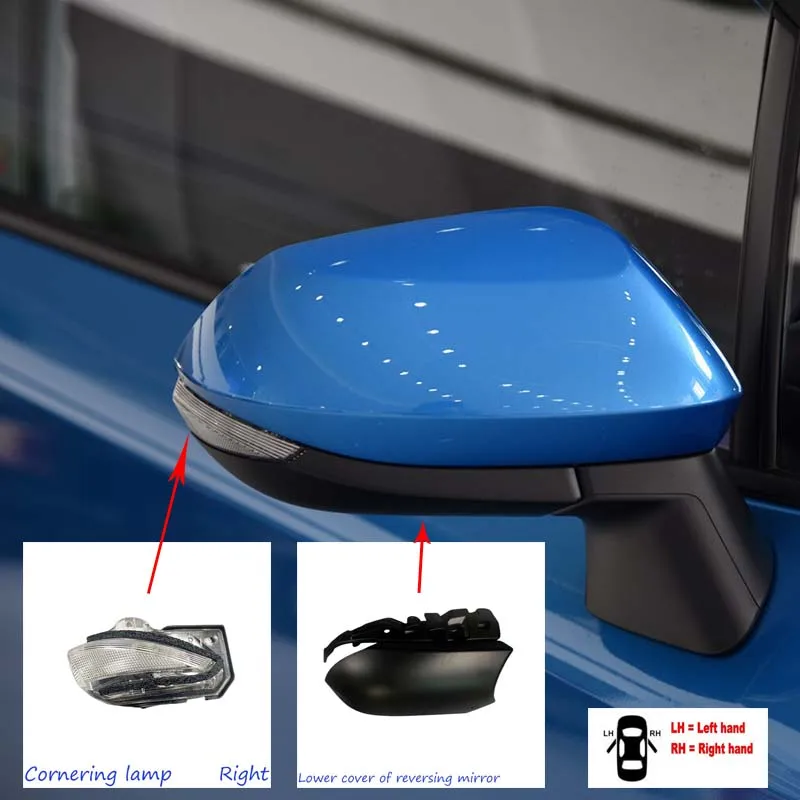 Car Accessories Rearview Mirror Frame For Toyota Corolla ALTIS 2019 ...