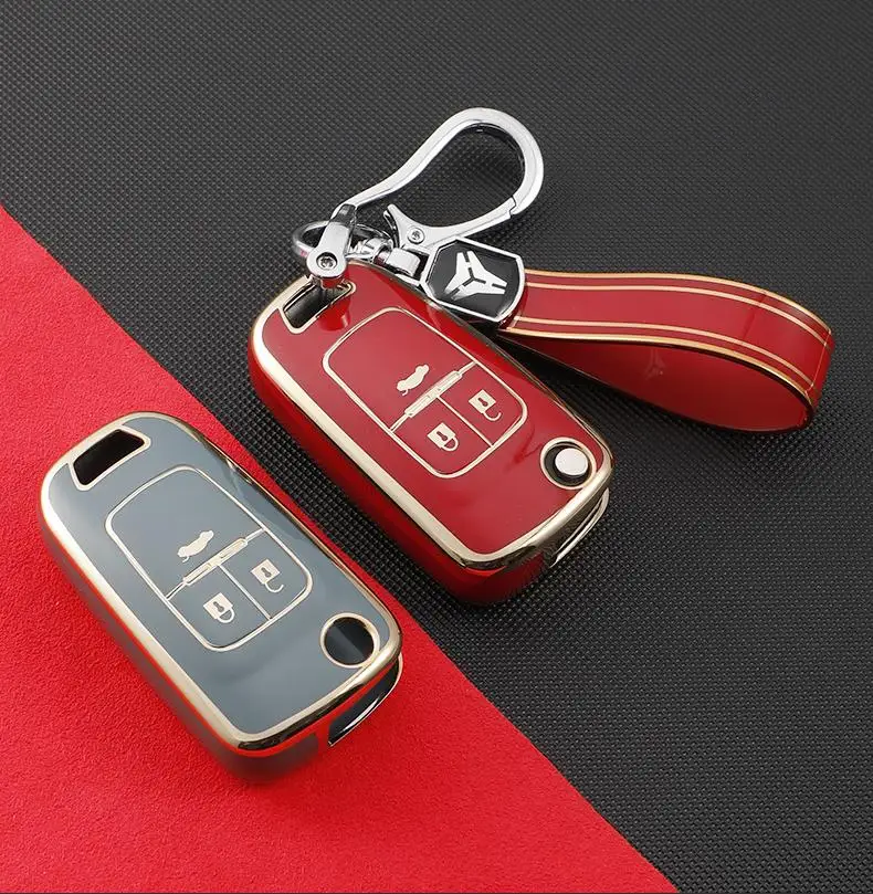 TPU-Car-Key-Case-for-Chevrolet-Cruze-Aveo-Trax-Sail-Malibu-Captiva-Opel ...