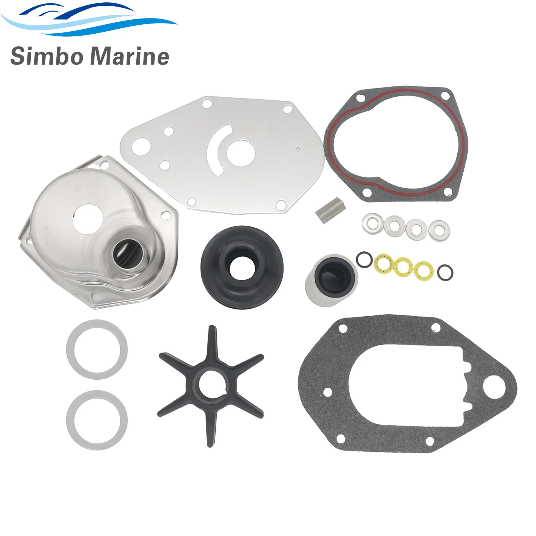 812966A11 Water Pump Impeller Rebuild Kit Replacement Fits for Mercury ...