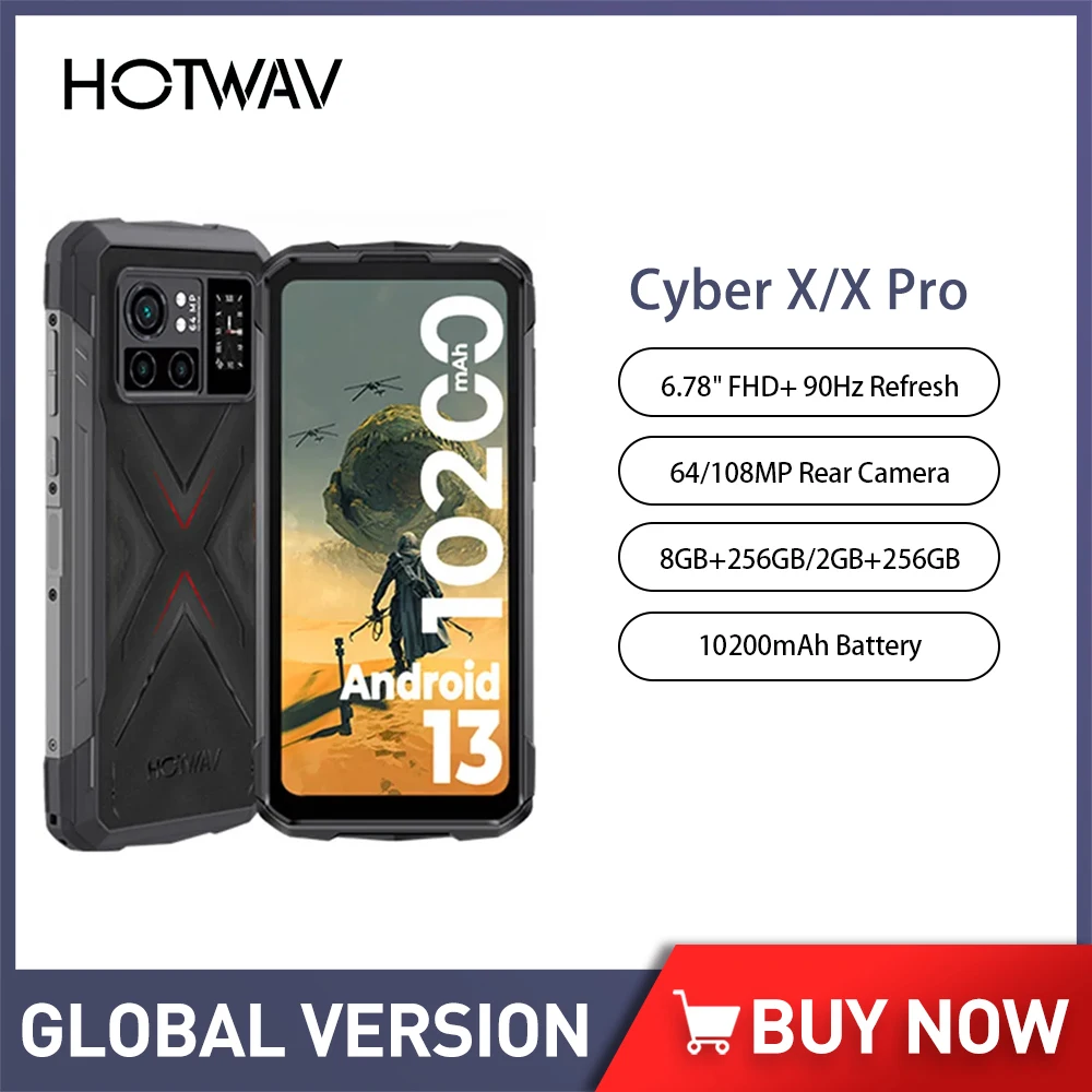 HOTWAV-Smartphone-Cyber-X-Pro-tel-fono-m-vil-a-prueba-de-golpes-6-78 ...