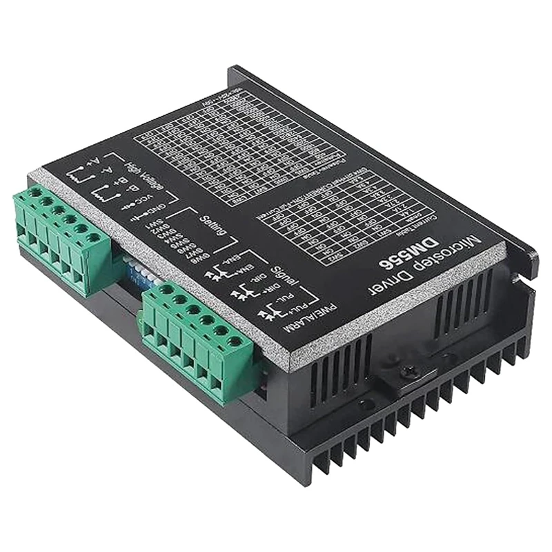 DM556 CNC Stepper Motor Driver 2-Phase 50V 5.6A for Embroidery & CNC ...