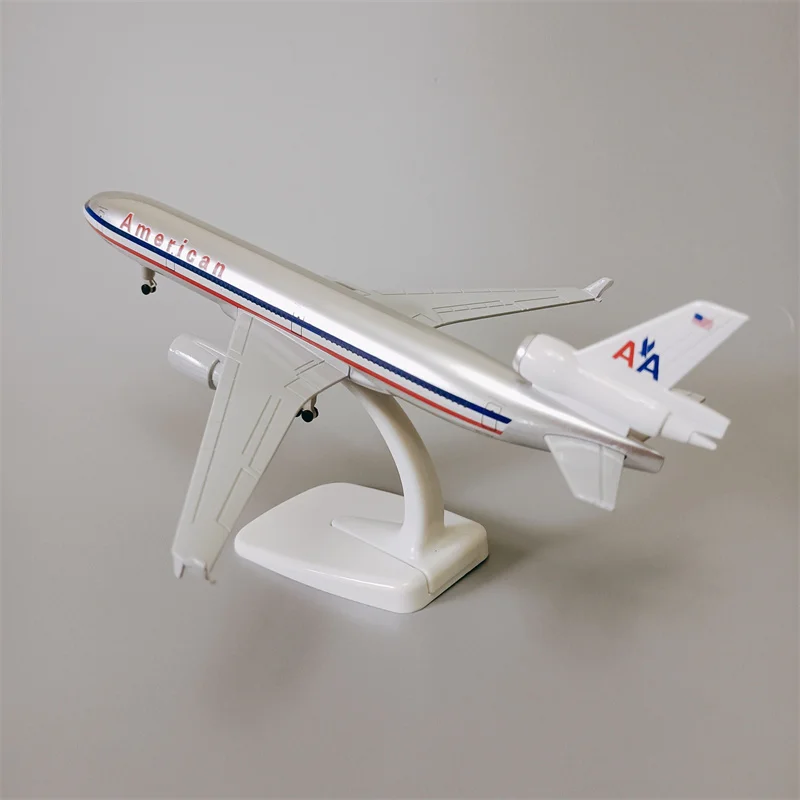 20cm-USA-American-AA-Airlines-MD-MD-11-Airways-Diecast-Airplane-Model ...