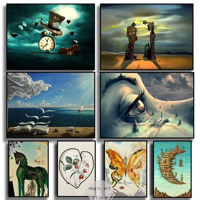 Salvador Dali Clocks