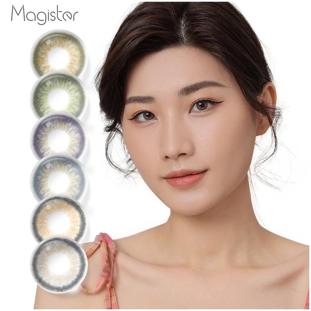 Magister Colored Contact Lenses Annual Use Color Lenses Color 1 Pair ...
