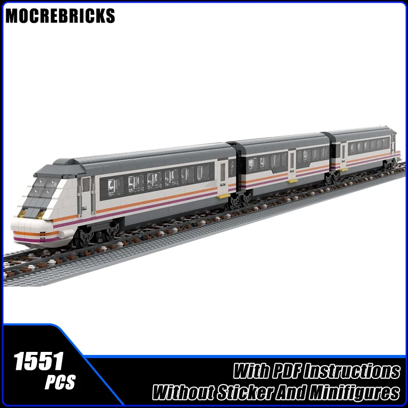 Classic-Technical-Railway-Rails-Carriage-Sets-Spanish-599-Class-Diesel ...