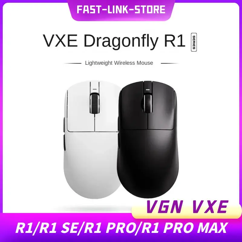 Dragonfly-Vgn-Vag-XE-Pro-Mouse-Sem-Fio-Paw3395-Sensor-Nordic-52840-2kHz ...
