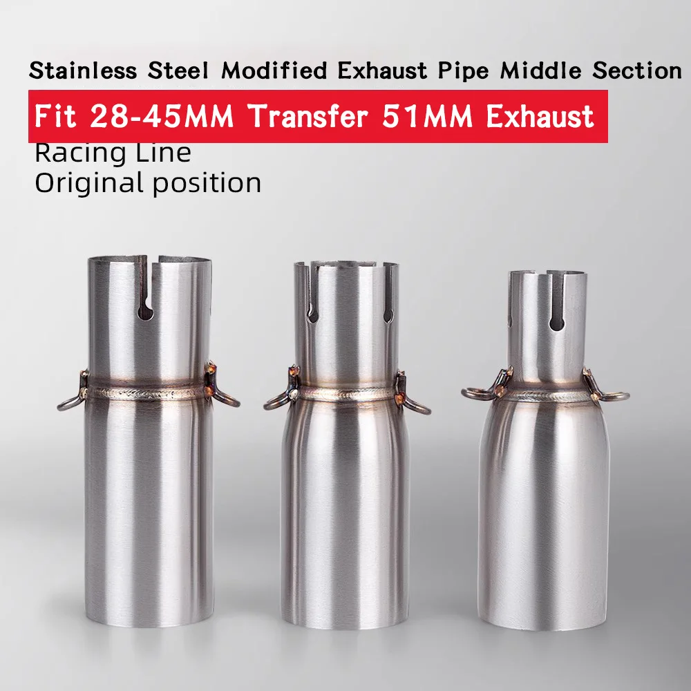 Motorcycle-Modification-Exhaust-Pipe-Exhaust-Middle-Section-28-45mm ...